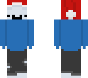 My skindex pfp as a skin ( santa hat ) | Minecraft Skin