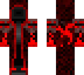 Red Cloaked Shadow | Minecraft Skin