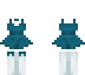 blue dress base | Minecraft Skin