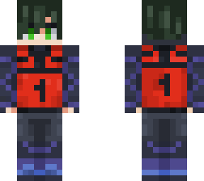 rin blue lock | Minecraft Skins