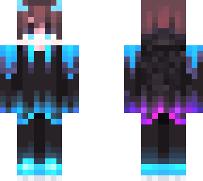 Neon devil | Minecraft Skin