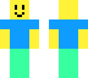 Roblox Noob (Nonbacon hair | Minecraft Skin