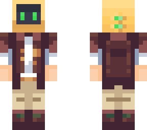 SteamPunk Tv Munch smp | Minecraft Skin