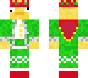 Christmas DuckNoblade Derp Face | Minecraft Skin