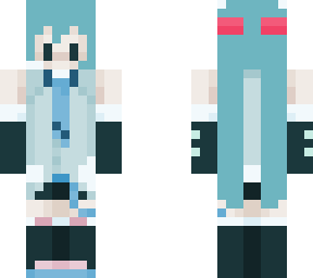 hatsune miku | Minecraft Skins