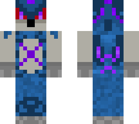 Fuzion the Hedgehog | Minecraft Skin