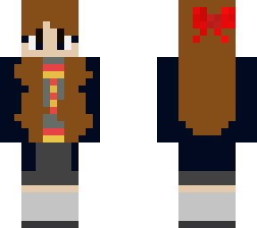 Hermione granger. School uniform | Minecraft Skin