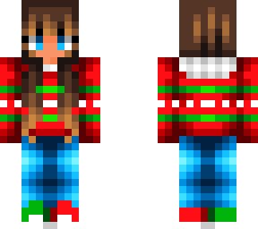 Holiday with Friends and Family | Minecraft Skin