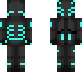 Neon Axolotl (V.1) | Minecraft Skin