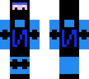 nerf blauw | Minecraft Skin