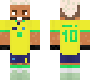 Neymar JR skin copa del mundo | Minecraft Skin