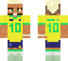 Neymar JR skin copa del mundo | Minecraft Skin