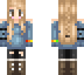 rainbow bracelet | Minecraft Skin