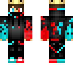 Red blue | Minecraft Skin