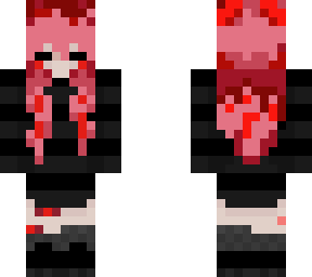 red life last life | Minecraft Skin