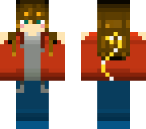 Sky Ribbons | Minecraft Skin