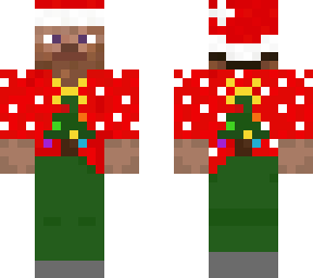 Christmas Steve | Minecraft Skin