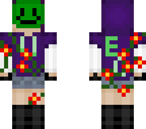 Engineer Purple hair | Minecraft Skin