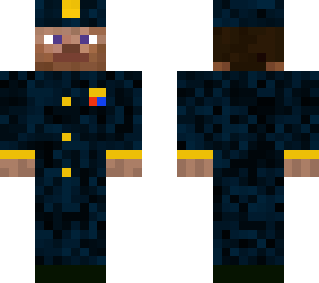Festive Military Steve | Minecraft Skin