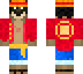 Floppa Luffy One piece | Minecraft Skin