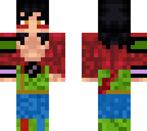 goku ssj5 original skin | Minecraft Skin
