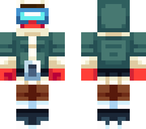 Hive Steve Snow Suit | Minecraft Skin