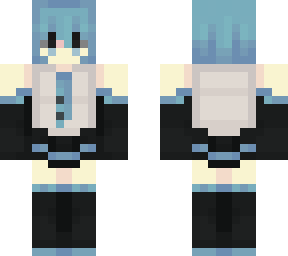 Male Hatsune miku | Minecraft Skin