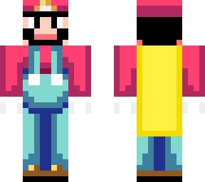 Mario With Cape (Super Mario World | Minecraft Skin