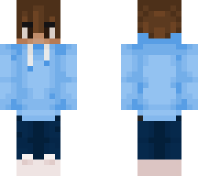 my skin inspired by intel edits | Minecraft Skin