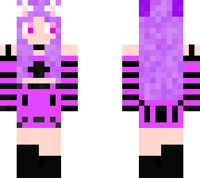 Purple Cat | Minecraft Skin
