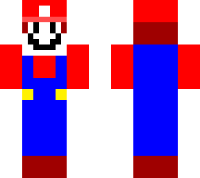 Retro Mario | Minecraft Skin