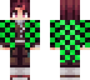 tanjiro kamado remaster | Minecraft Skins
