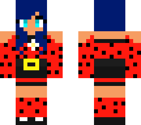 Aphmau Ladybug Girl | Minecraft Skin