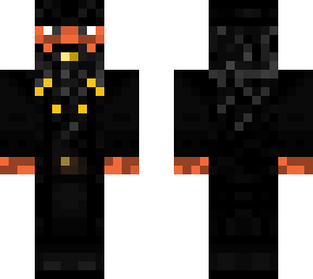 barba negra | Minecraft Skin