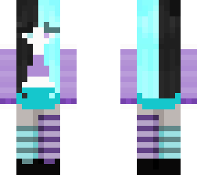 Blu-Pur Cutie Pie | Minecraft Skin