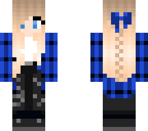 flannel girl | Minecraft Skins