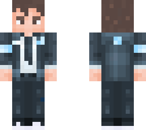 connor detroit become human | Minecraft Skins