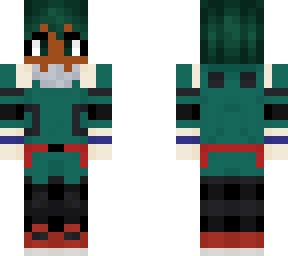 deku black | Minecraft Skin
