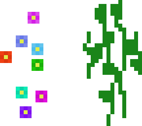 Flower Vines | Minecraft Skin