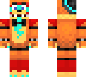 Glamrock freddy for glamrockskincreator | Minecraft Skin