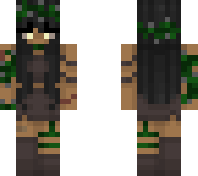jungle girl | Minecraft Skin