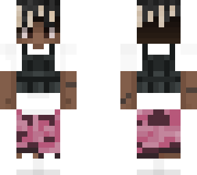 juice wrld dreads dreadful black guy vest | Minecraft Skins