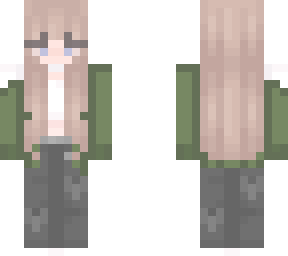 Sage Green Cardigan | Minecraft Skin