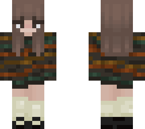 sweater weather girl | Minecraft Skin