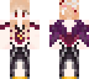 vampire girl | Minecraft Skin