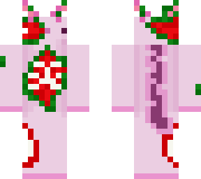 incomplete zombie axolotl (credit to Tegu240) | Minecraft Skin