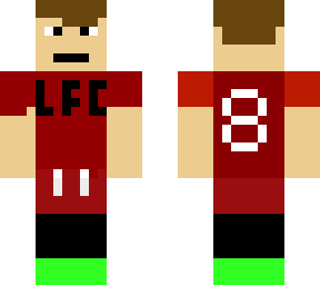 liverpool steven gerard | Minecraft Skin