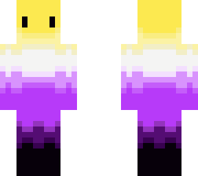 Non Binary Pride Flag | Minecraft Skin