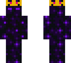 Purple Skulk w/ Crown | Minecraft Skin