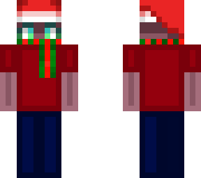 santas cat | Minecraft Skin